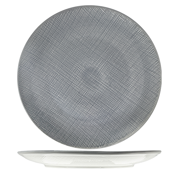 Nova Stitch Grey Coupe Plate 30cm (Set of 6) – OnlineHomeStore.co.za